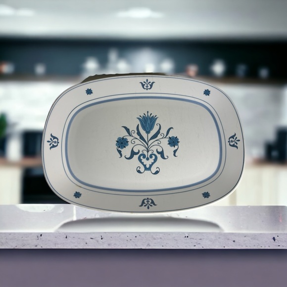 Noritake | Kitchen | Noritake Progression China Blue Haven Oval Serving ...